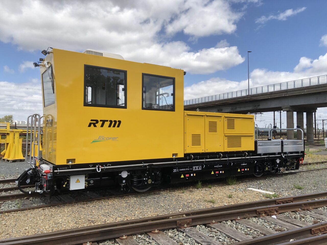 Electric rail trolley RTM – Socofer